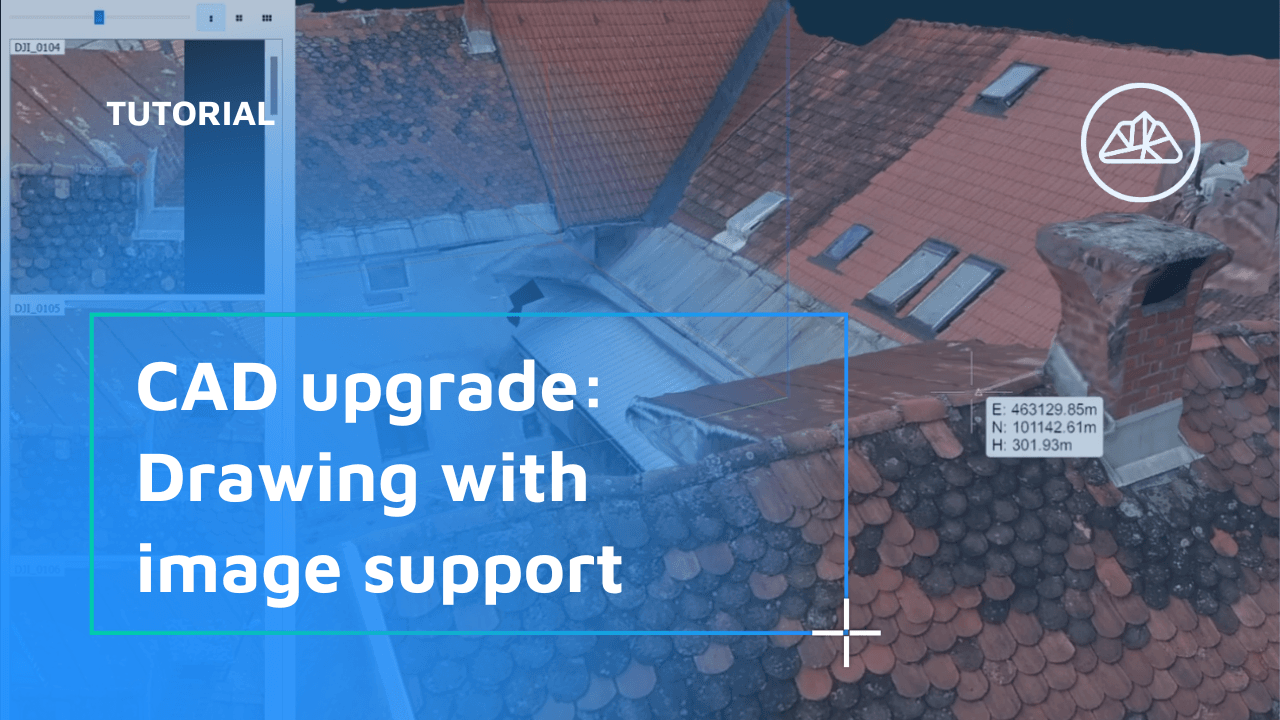 CAD drawing with image support | 3Dsurvey