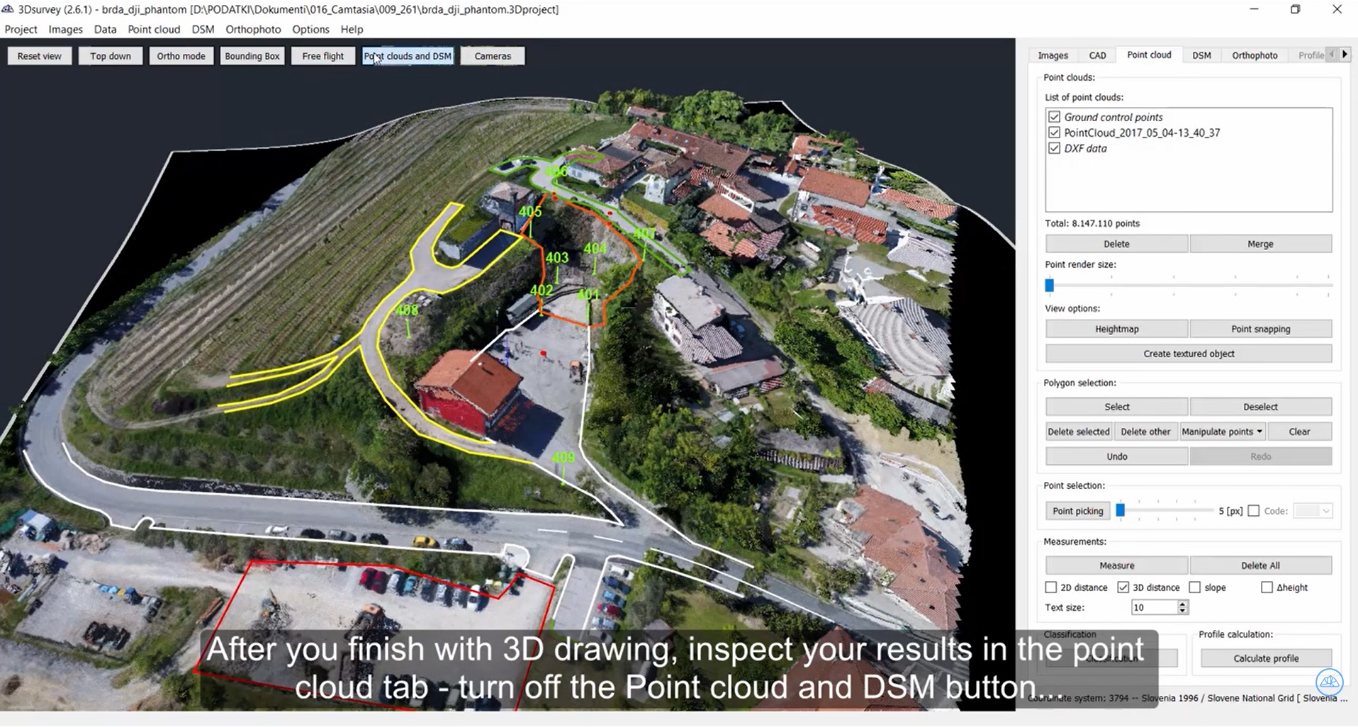How to use CAD functions | 3Dsurvey