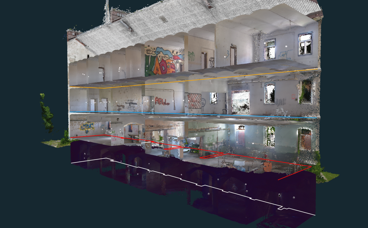 How to create complete 3D models of buildings | 3Dsurvey