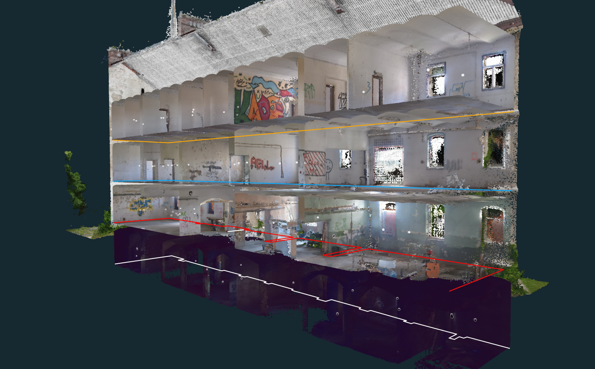 How to create complete 3D models of buildings | 3Dsurvey